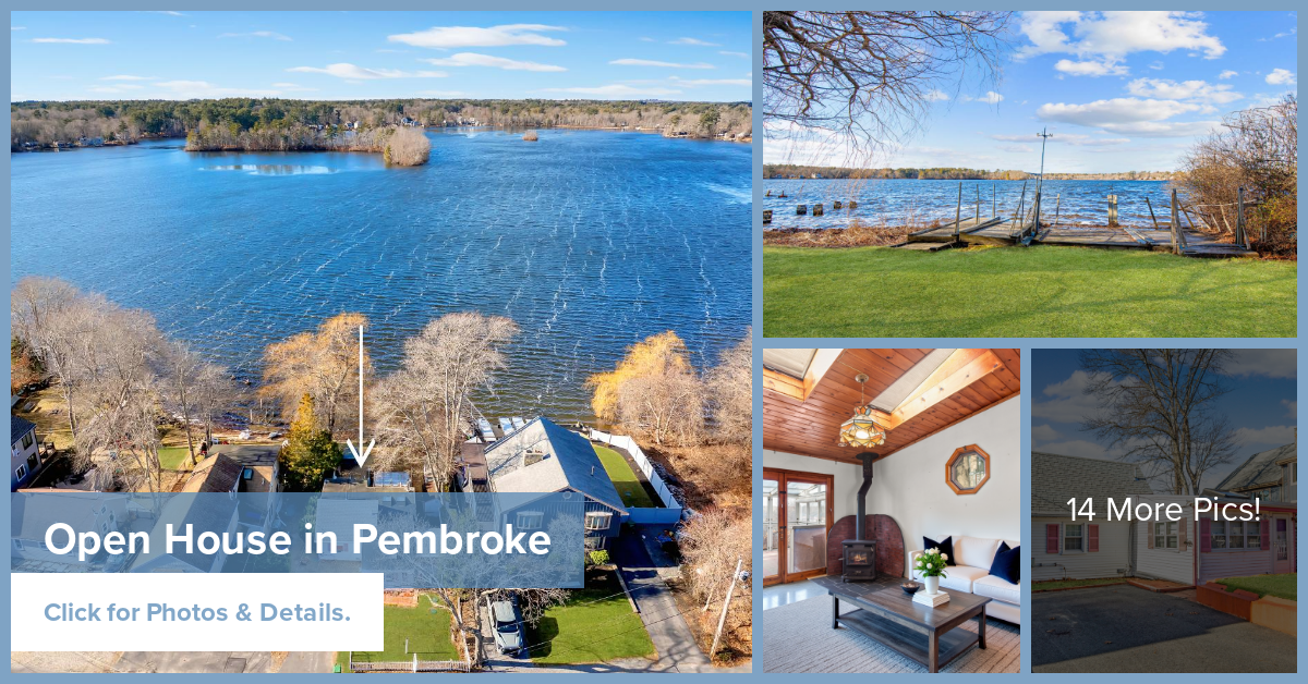 Waterfront Fixer-Upper or Tear Down on Upham Pond, Pembroke – Stunning ...