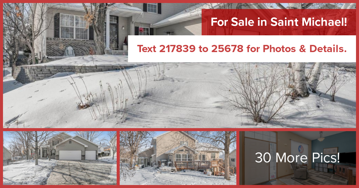 4375 Mayrose Ave NE, Saint Michael, MN 55376 - presented by Colleen ...